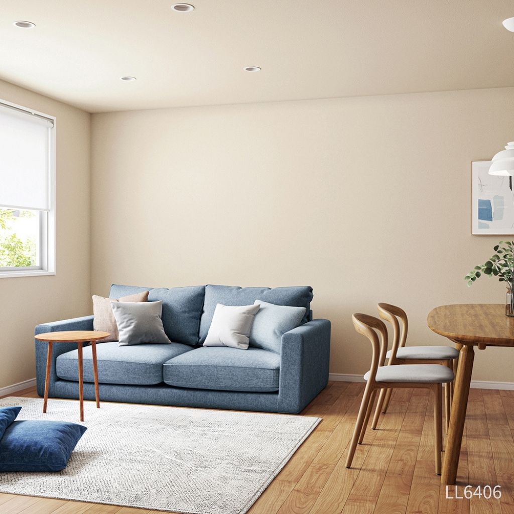 ナチュラルな左官調壁紙｜LL6406～6408｜のり付き壁紙